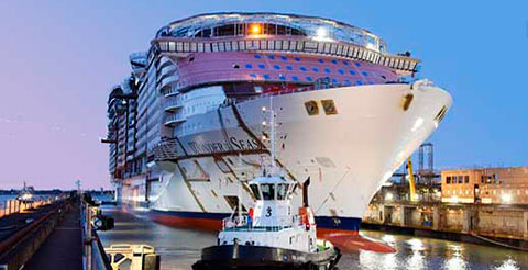 Royal Caribbean puso en el mar el barco más grande del mundo – Buenos ...